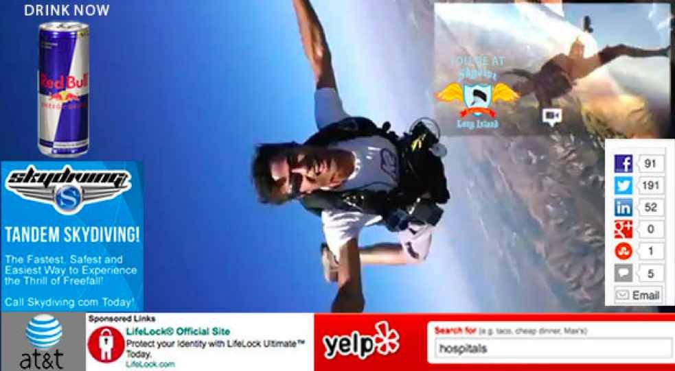 E se o Google Glass viesse já integrado com AdSense, já pensou ...