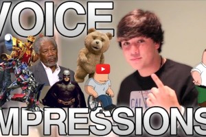 Garoto de 15 anos faz imitaçoes impressionantes, inclusive de Morgan ...