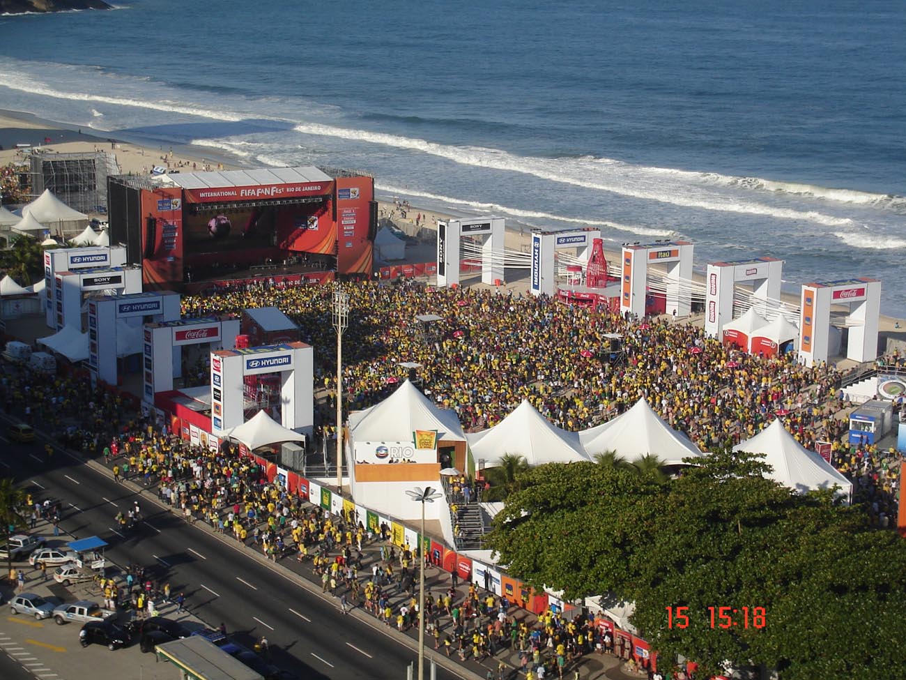 Fifa diz esta semana se vai bancar a Fan Fest do Rio que a prefeitura ...