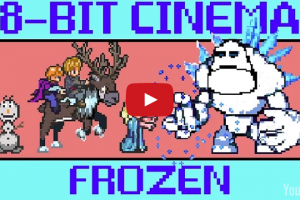Frozen – um grande sucesso da Disney agora na versao 8 bits, veja como ...
